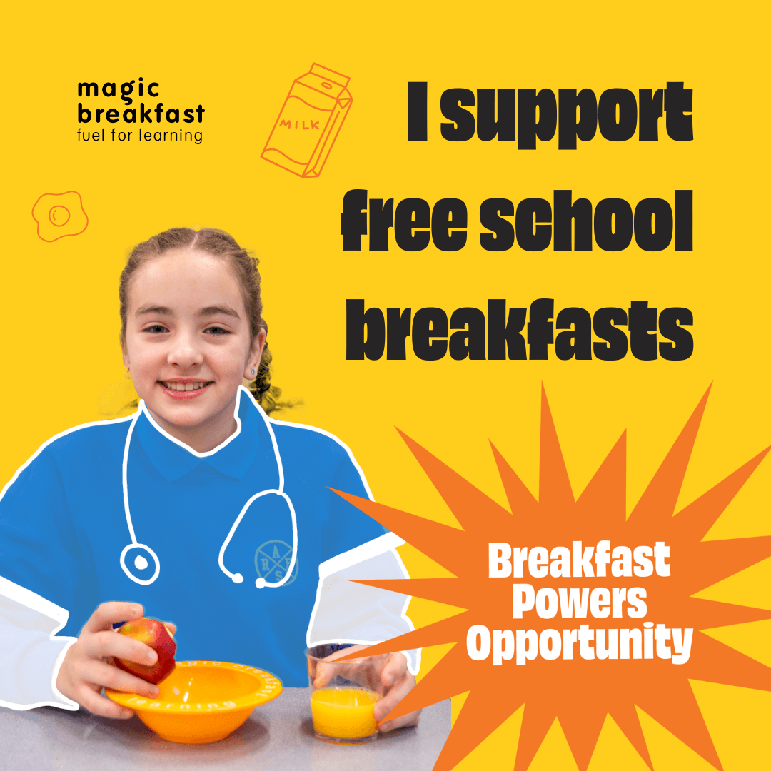 Teachers across England back Magic Breakfast's call to protect and expand school breakfast ...