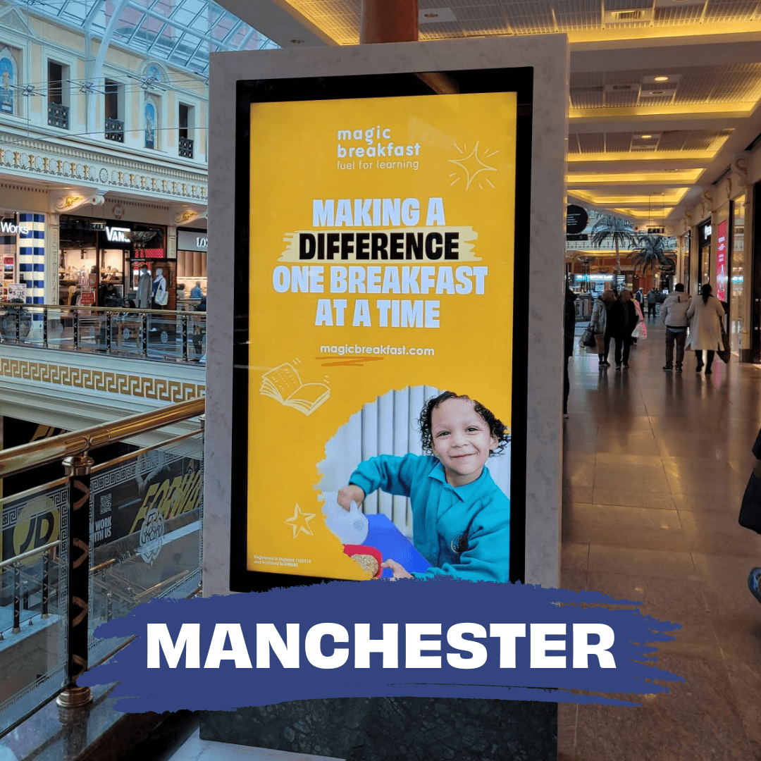 Thank you, Clear Channel! Magic Breakfast's outdoor advertising ...