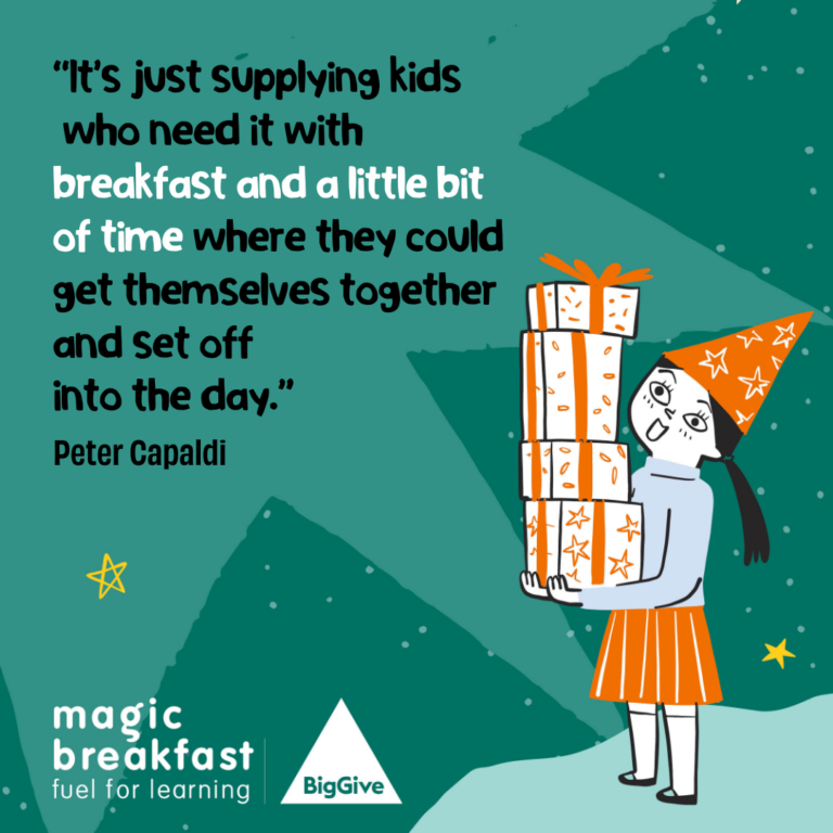 Children's Charity in the UK - Magic Breakfast