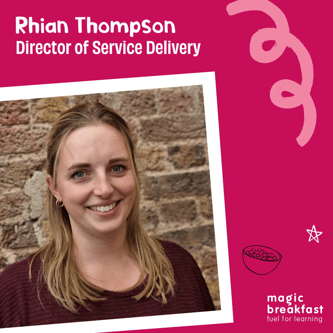 Introducing our new Director of Service Delivery! | Magic Breakfast