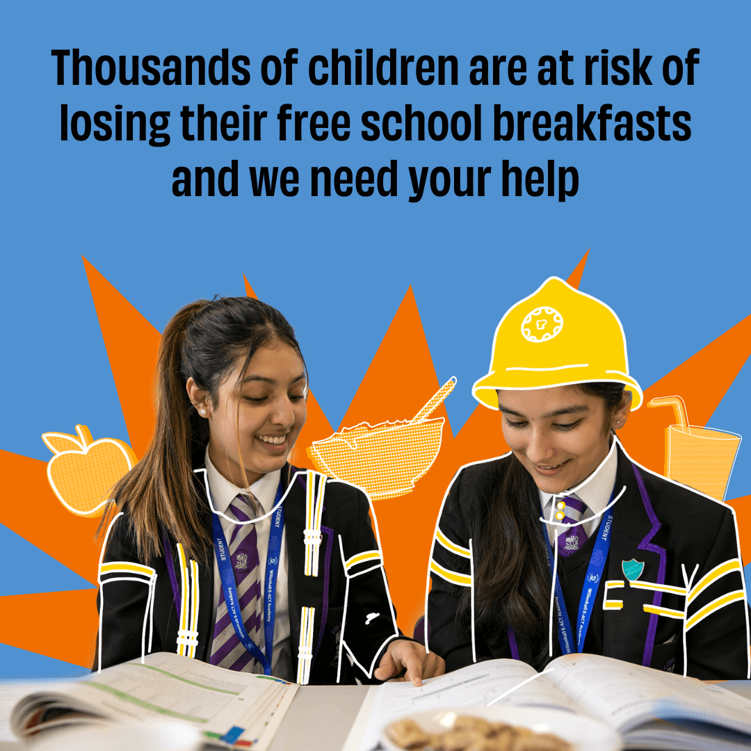 Secondary school pupils deserve to start their day with a nutritious ...